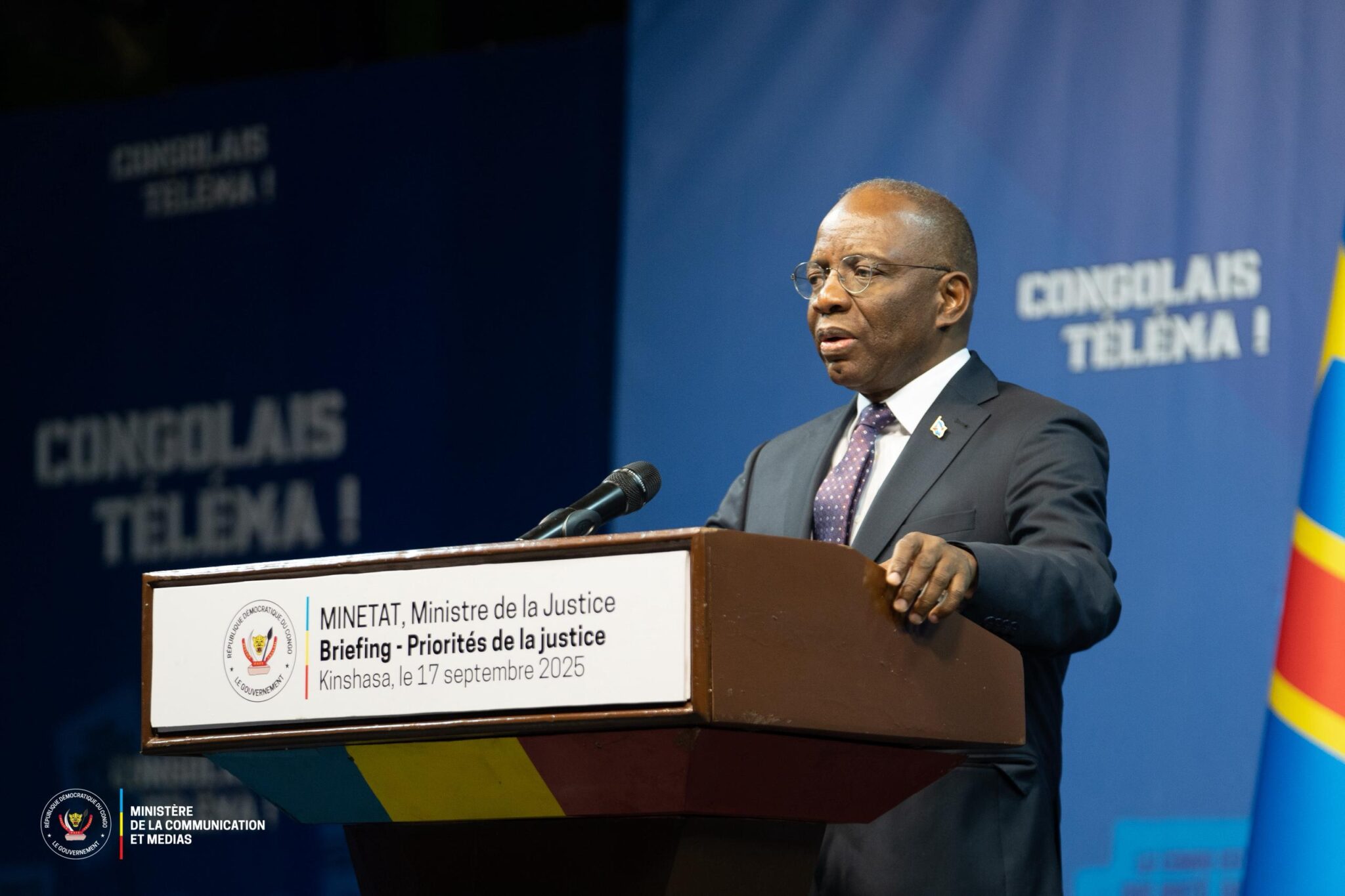 Justice : Guillaume Ngefa promet de faire de la lutte contre la ...